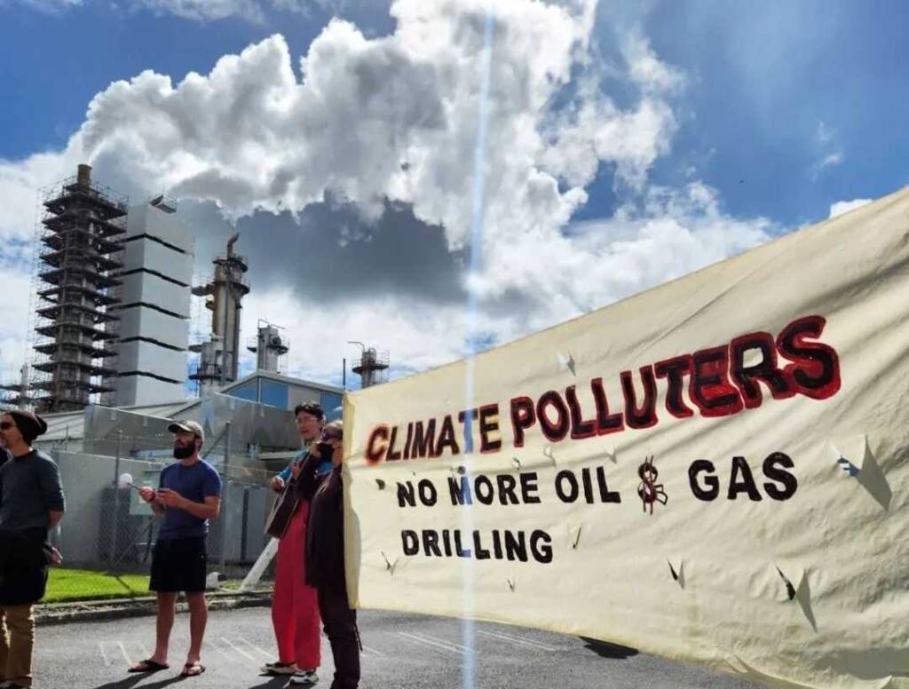 Parihaka Day protest locks down dairy, gas and fertiliser factories
